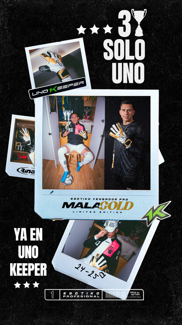 Nuevo guante Rinat para Luis Angel Malagon, conmemorando su Tricampeon ...